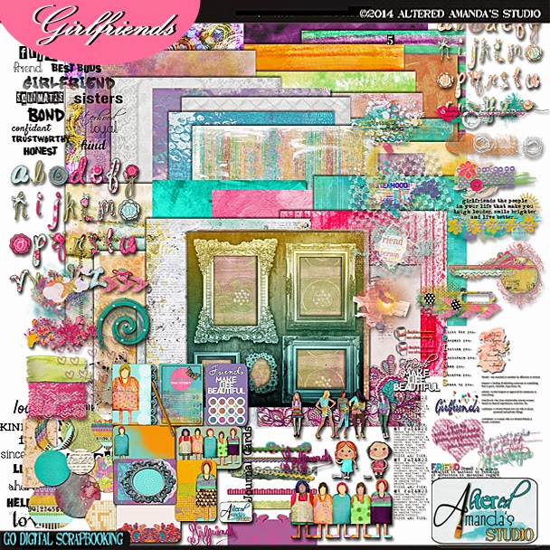 Elysah's Art: FREEBIE matching Girlfriends Collection against Human ...