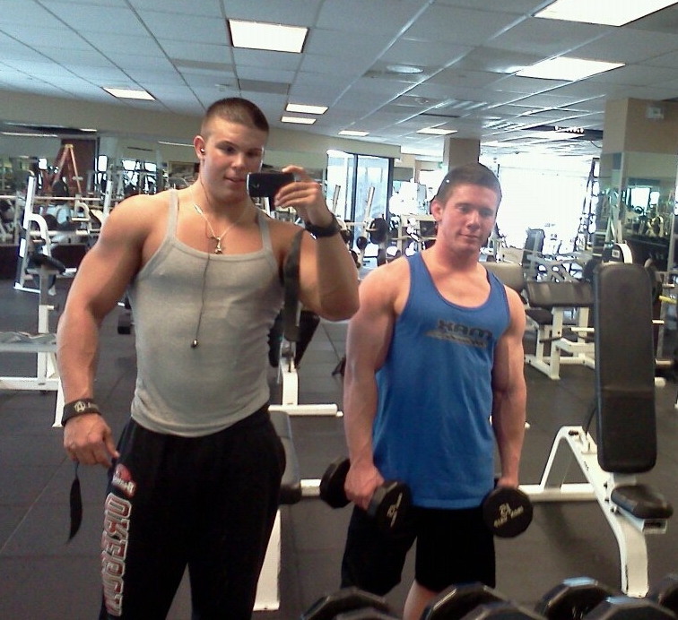 the beauty of male muscle: young & buff