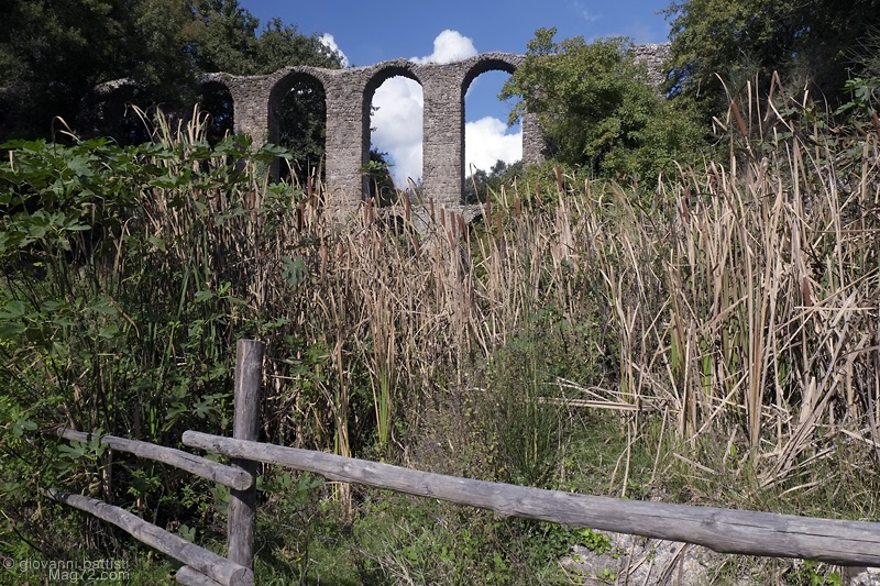 La città fantasma di Monterano (antica)