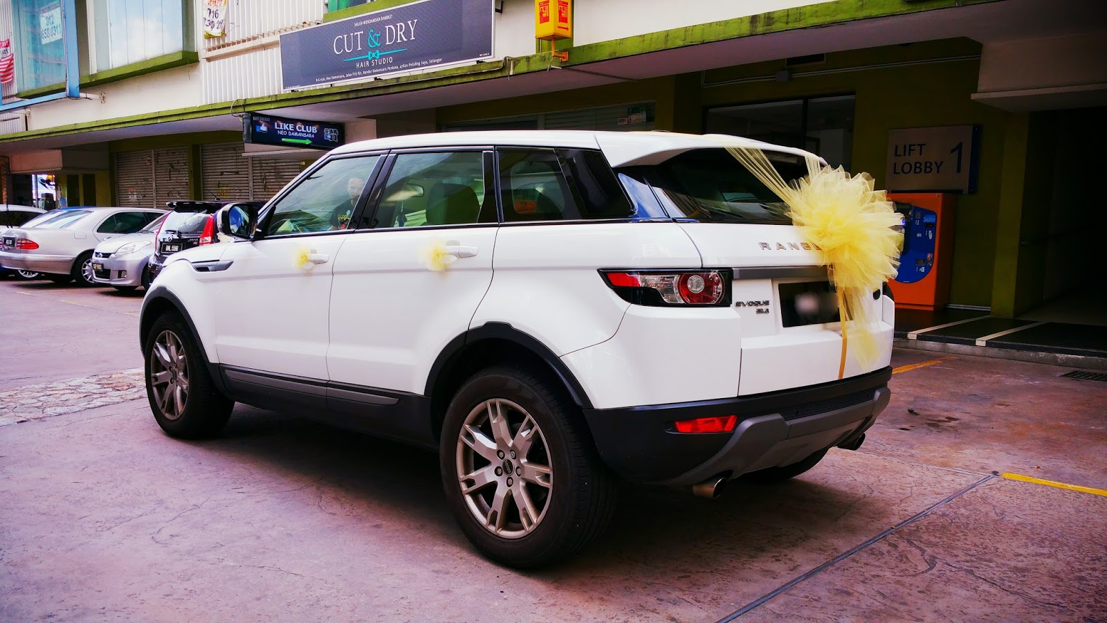 RedOrca Malaysia Wedding and Event Car Rental: Range Rover Evoque with ...
