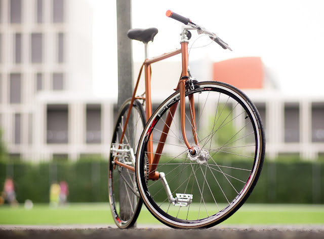 Zugzwang: Frisch aus dem Atelier: "Copper Ace" - Fixie mit Chesini ...