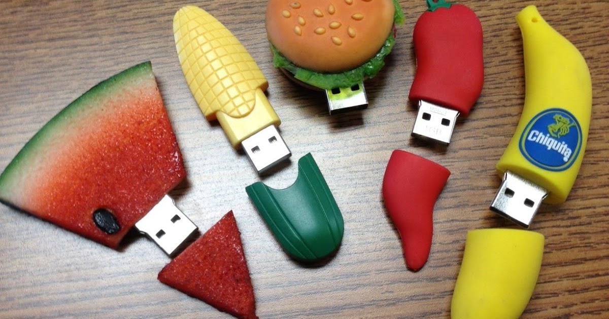 Cool Food Flash Drives