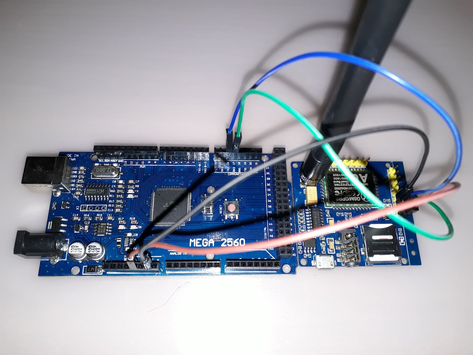 Envoi et réception d’un SMS avec Flowcode et une Arduino Mega – SIN Envoi et réception d’un SMS avec Flowcode et une Arduino Mega – SIN