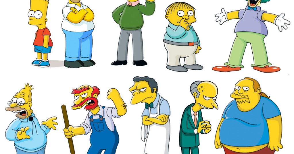 Personaggi Simpson Immagini