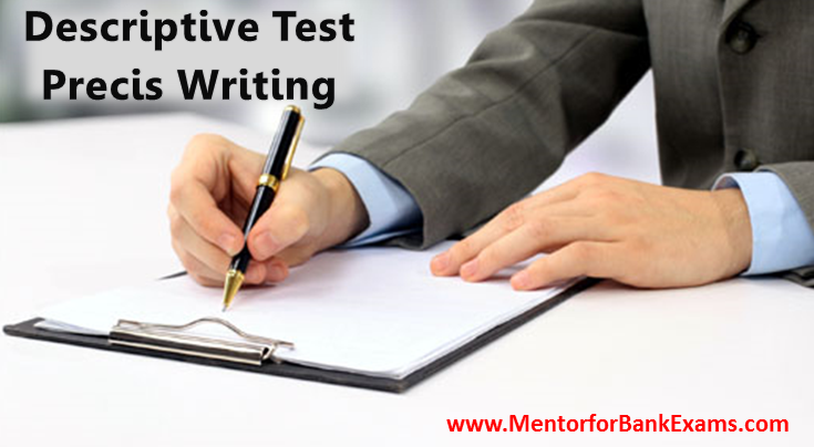 Precis Writing Tips With 45 Solved Exercises Mentor For Bank Exams Precis Writing Tips With 45 Solved Exercises Mentor For Bank Exams