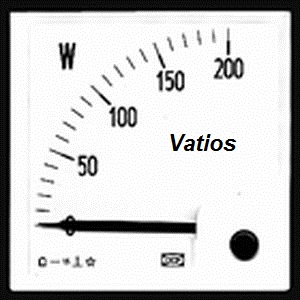 CUANTO: a cuanto equivale un vatio