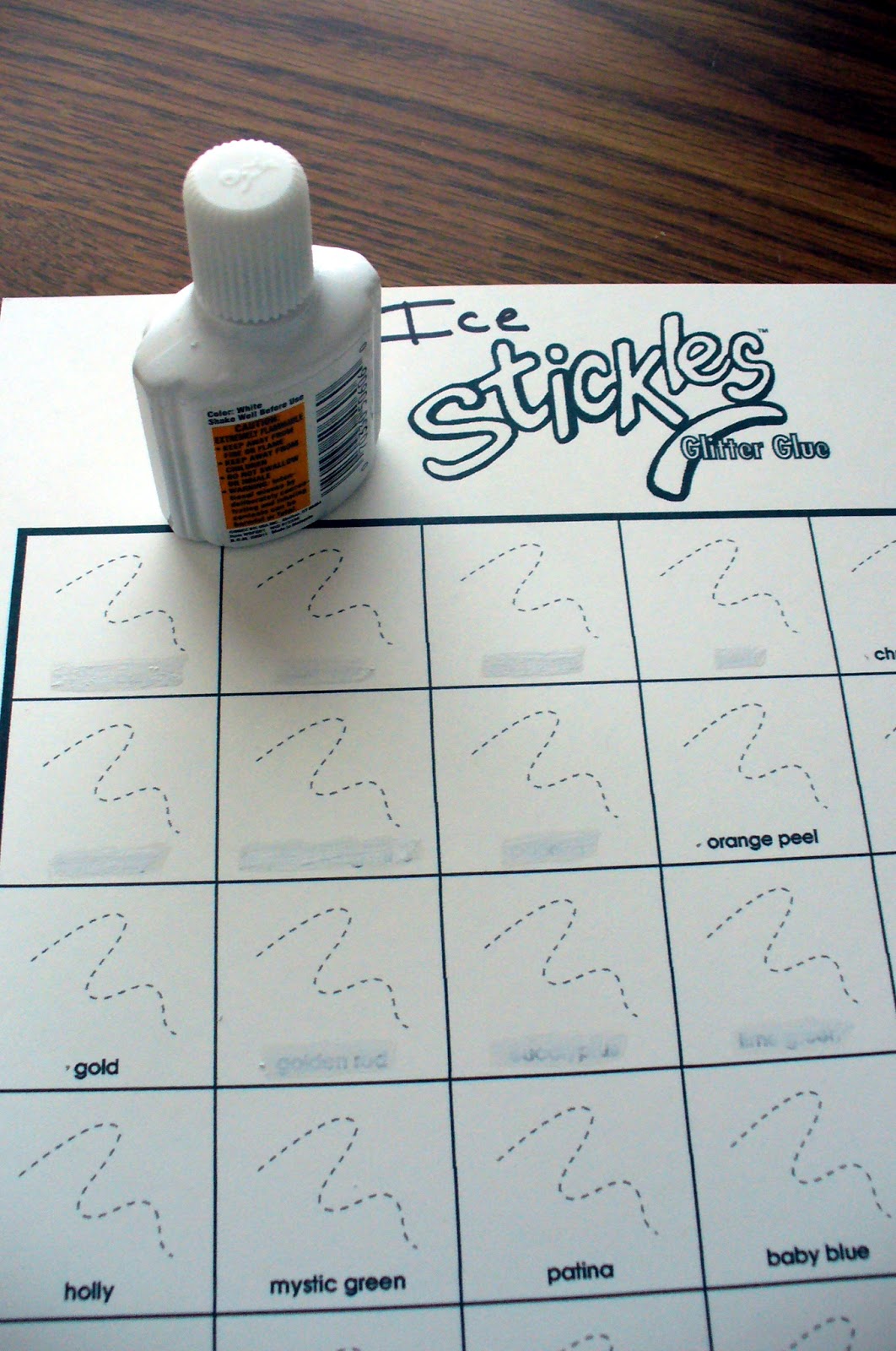 All that Stickles: Tips & Techniques Tuesday: Making a Color Chart