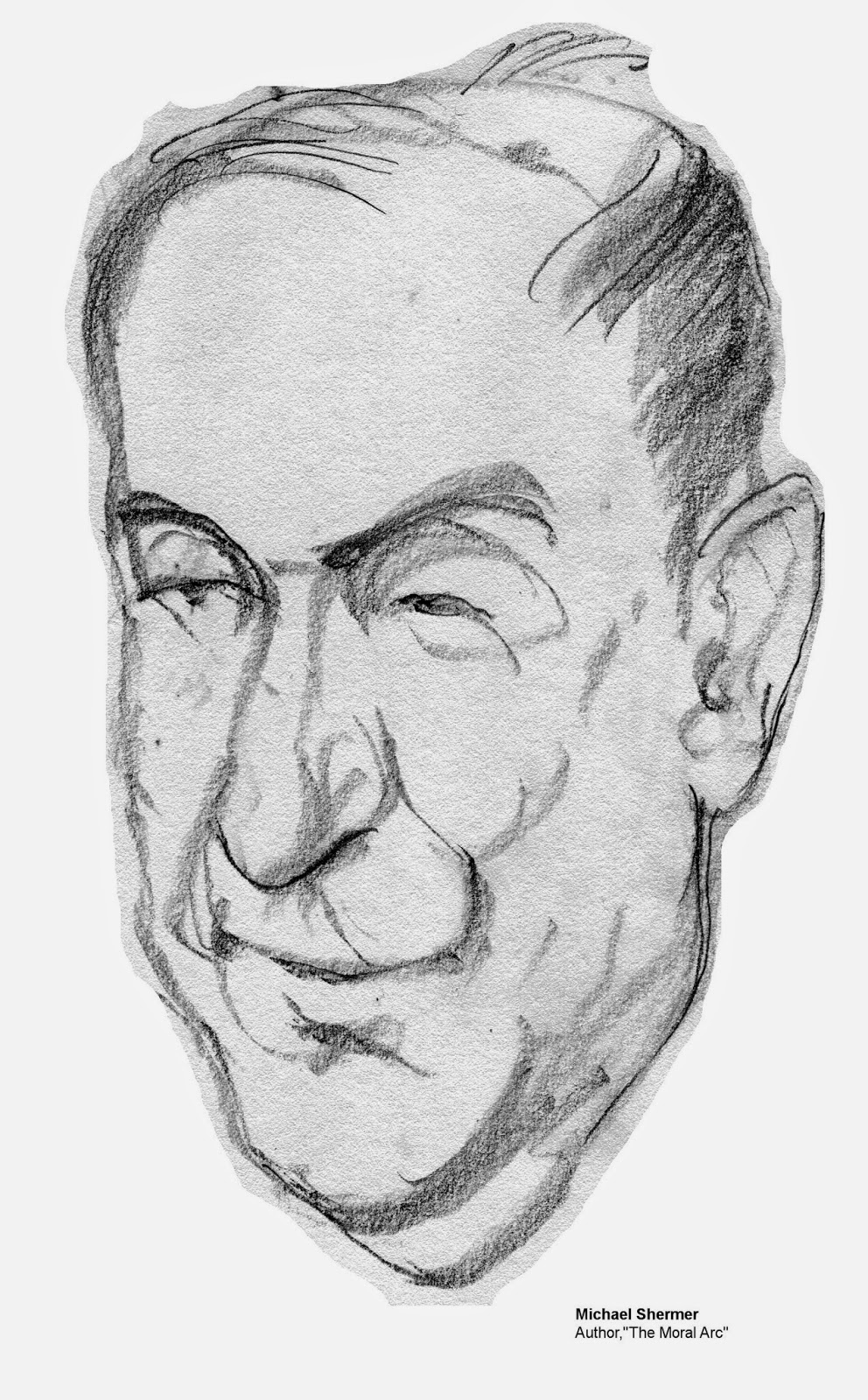 daily drawings: Michael Shermer
