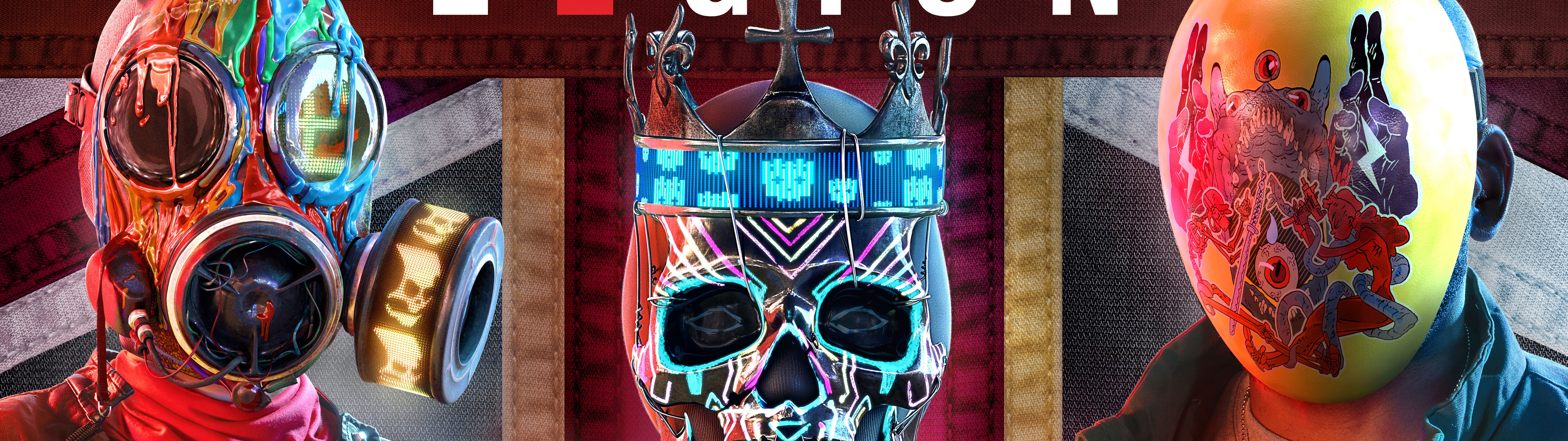 Watch Dogs Legion, Masked, Characters, 8K, #7 Wallpaper iPhone Phone