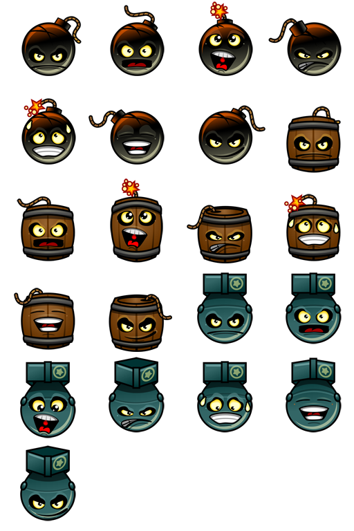 Emotional Explosives... | 2D Game Art for Programmers