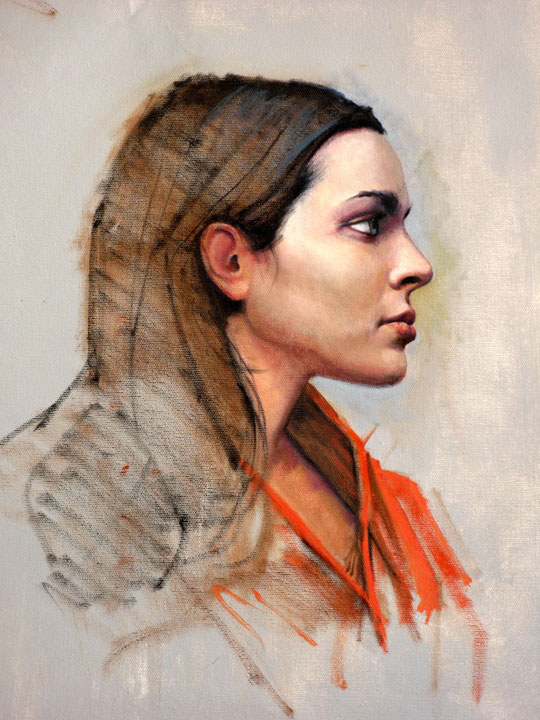 Harold Edward Brooks Portraits and Fine Art: Head Study, Limited ...