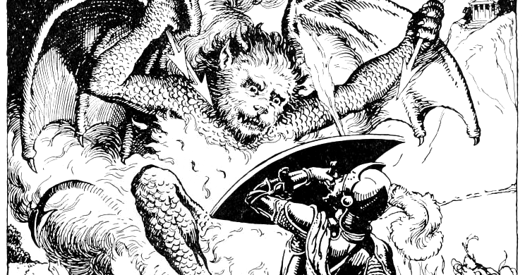 Color "The Fight With Apollyon" from Pilgrim's Progress | Color The Bible