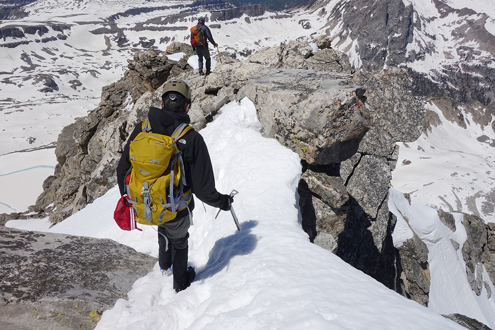 Ramblings: Climbing the Middle Teton, Grand Teton National Park ...