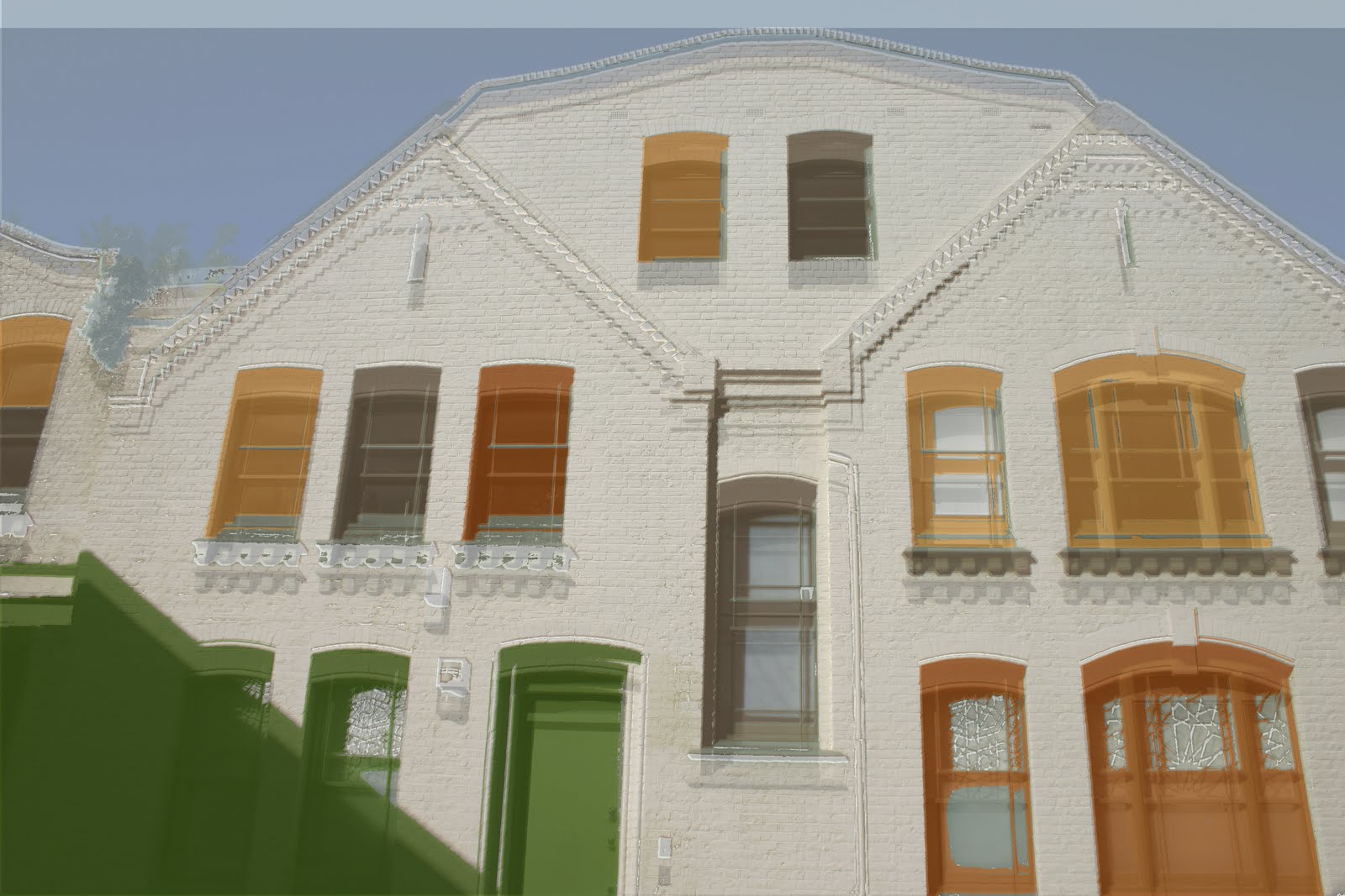 London College of Fashion Meets Kentish Town: Mock Layouts