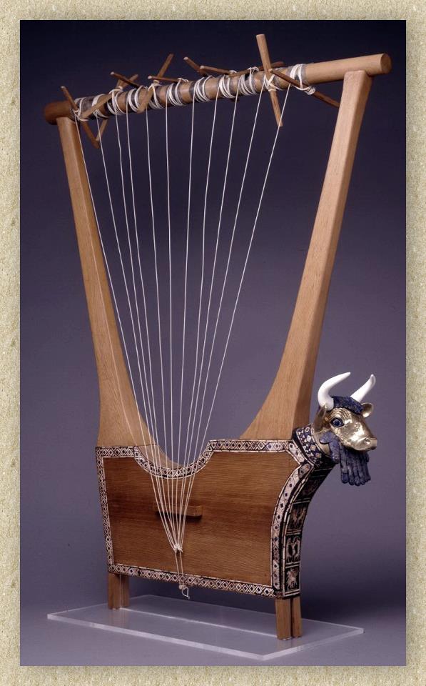 INSTRUMUNDO Instrumentos Musicales: Lyra de Ur, Lyre of Ur