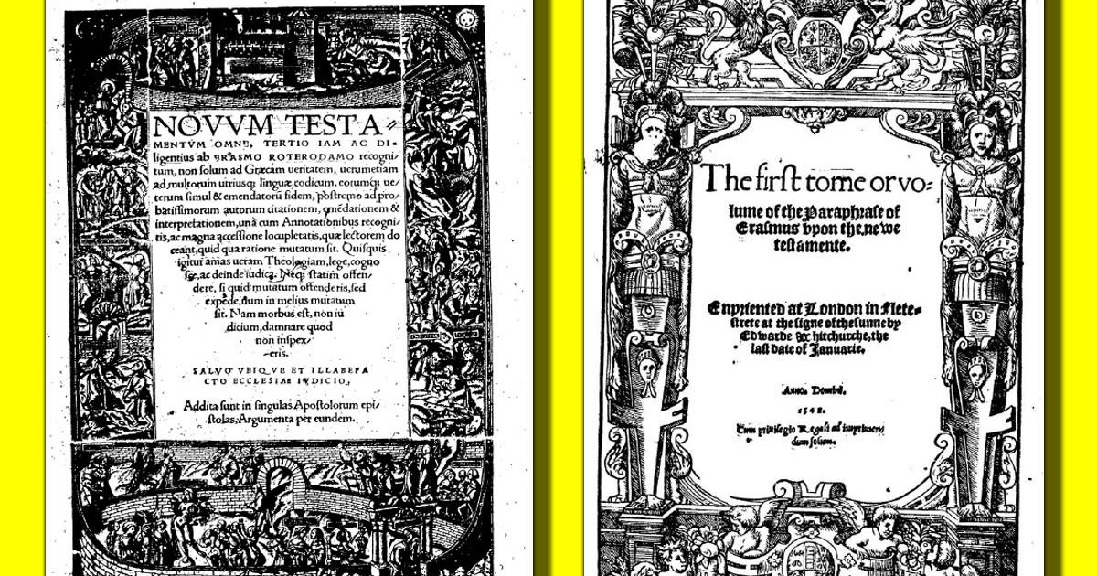 The Book Shelf: Erasmus - Reformer & Bible Scholar - 40 Books to Download