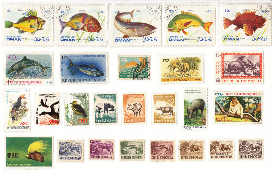 IMAGE GAMBAR: Perangko Fauna