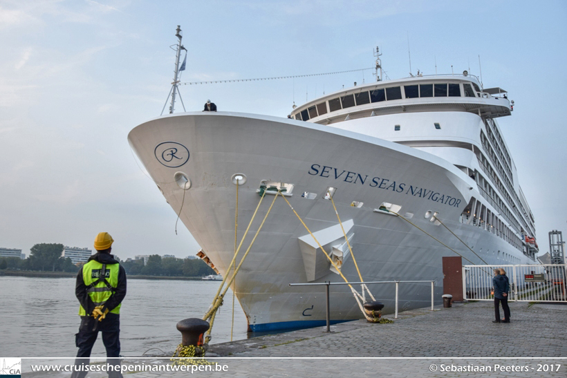 Cruiseschepen in Antwerpen: MS Seven Seas Navigator - Maiden Call in ...