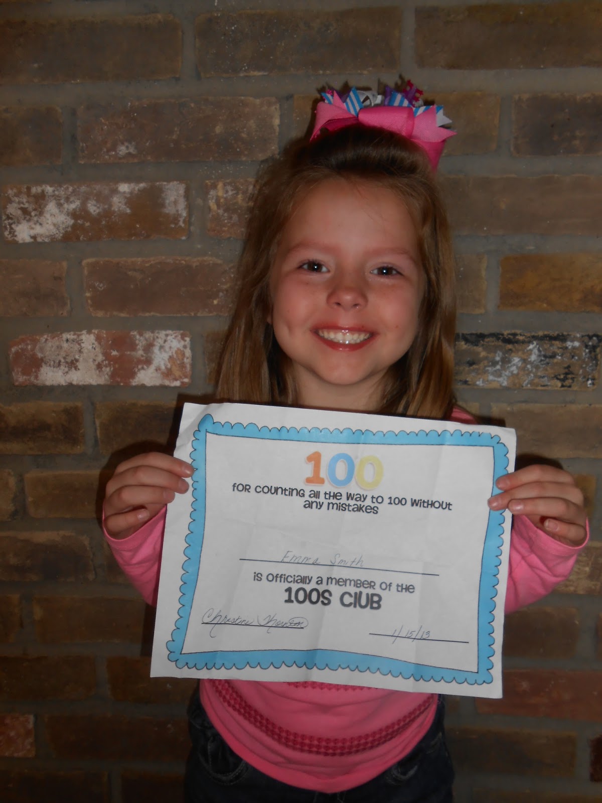 SMITH STORIES: Way to go Emma!