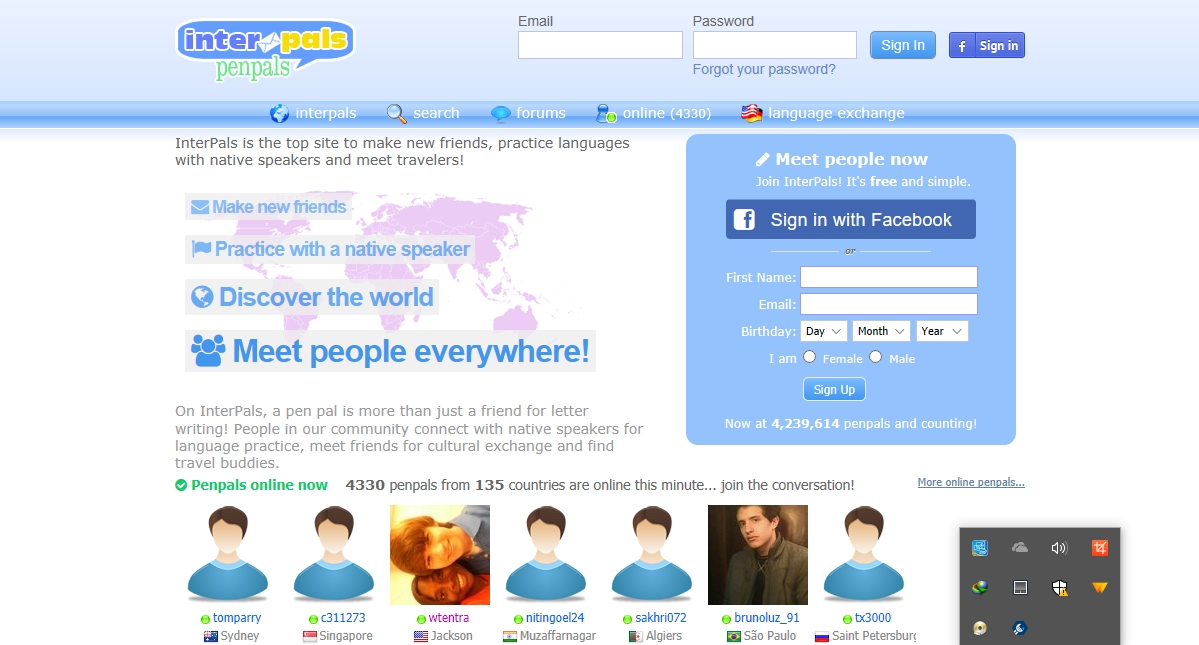 Mengenal Interpals : Berkomunikasi Secara Bebas dan Takterbatas