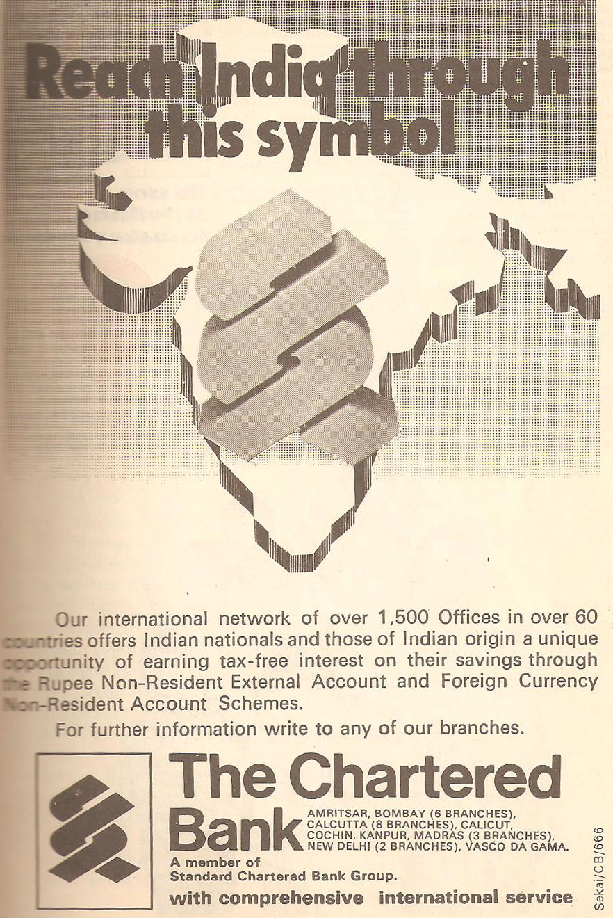 Chartered Bank Vintage Magazine Ad - Classic Indian Advertisements