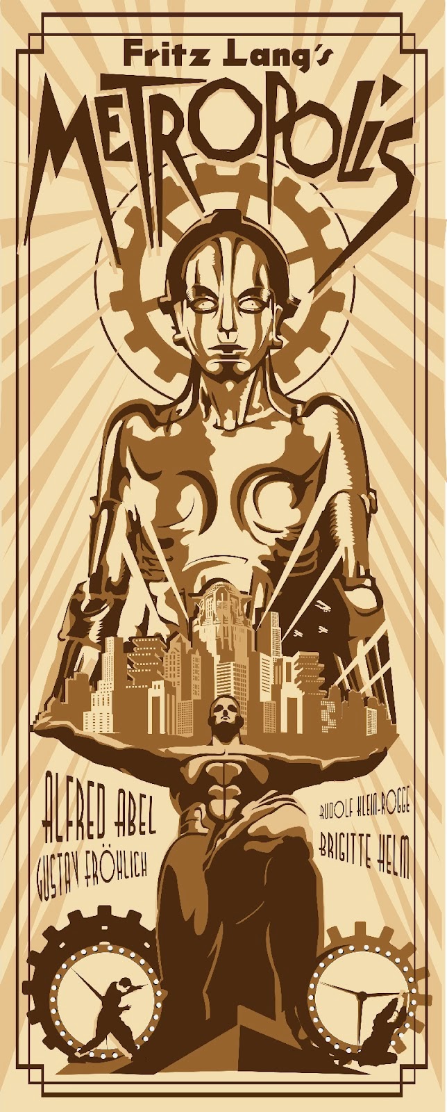 The Geeky Nerfherder: Movie Poster Art: Metropolis (1927)