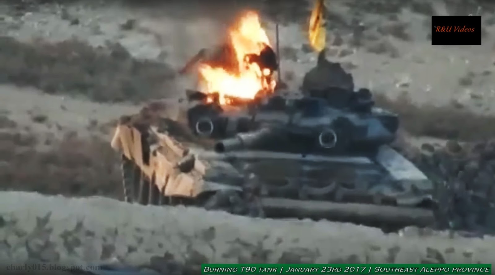Análisis Militares: ¿ Un T-90 destruido en Siria