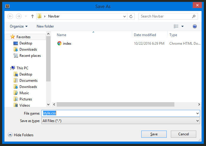 Tutorial Membuat Navigation Bar Dengan Html Dan Css Computergeek