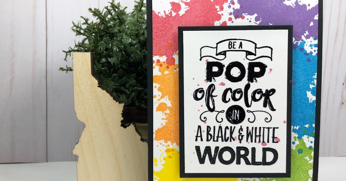 Inking Idaho: Color Pop Cards