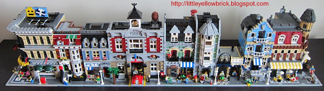 Little Yellow Brick - A Lego Blog: Our Growing Lego Modular Town - Six ...