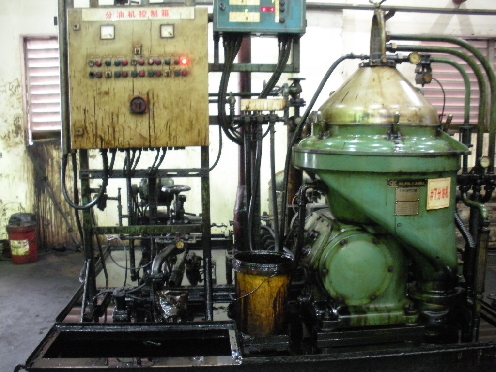 HFO Purifier-Separator - HFO POWER PLANT