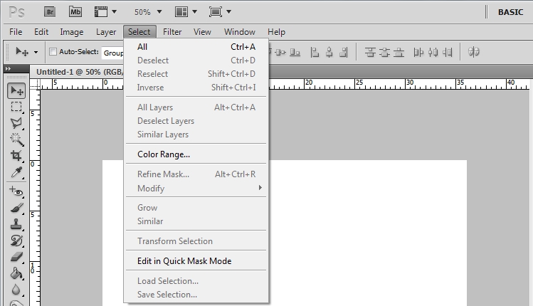 Belajar Photoshop Dari Dasar: Mengenal Menu Bar pada Photoshop