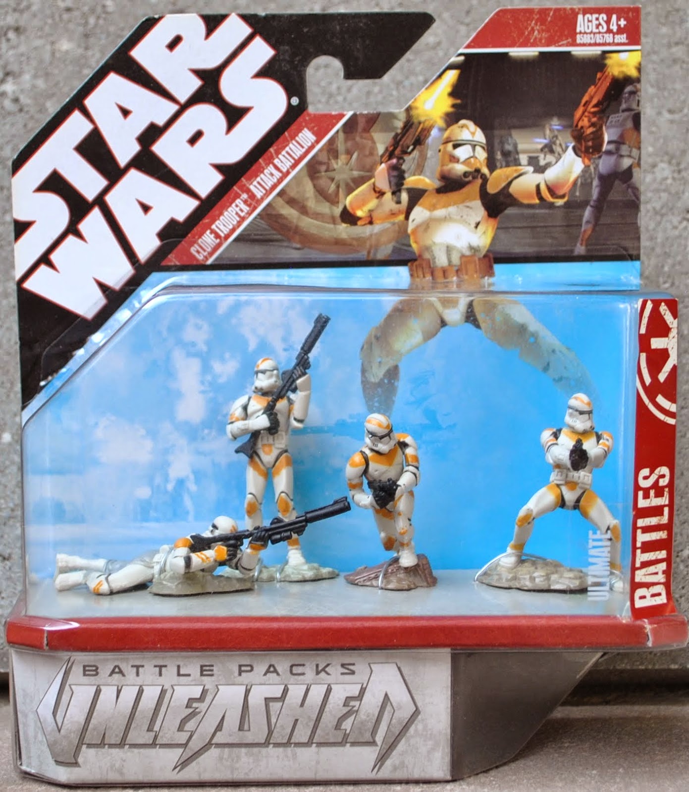 Fantasy Toy Soldiers: HASBRO: Star Wars Unleashed Battle Packs