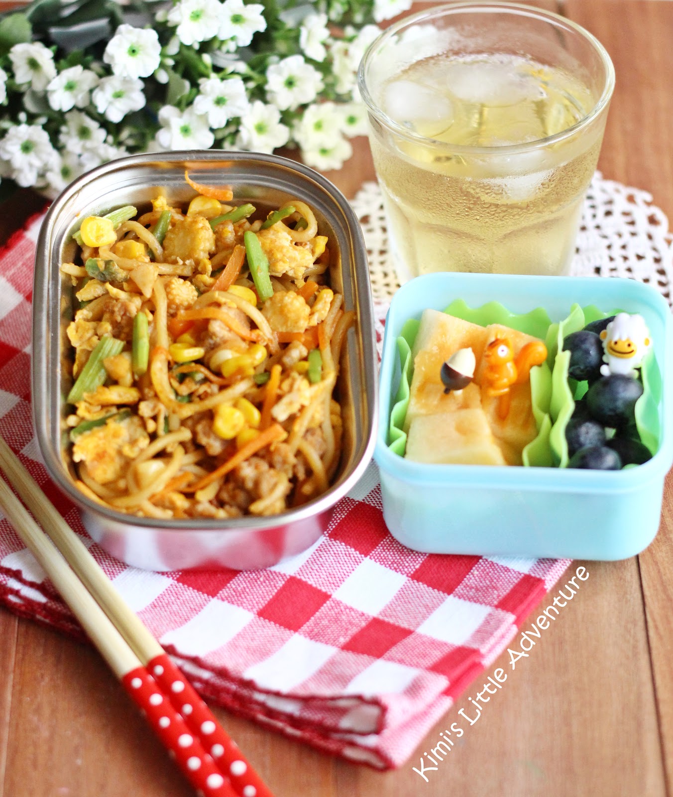 Kimi's Little Adventure: Bento #264 - Mee Goreng