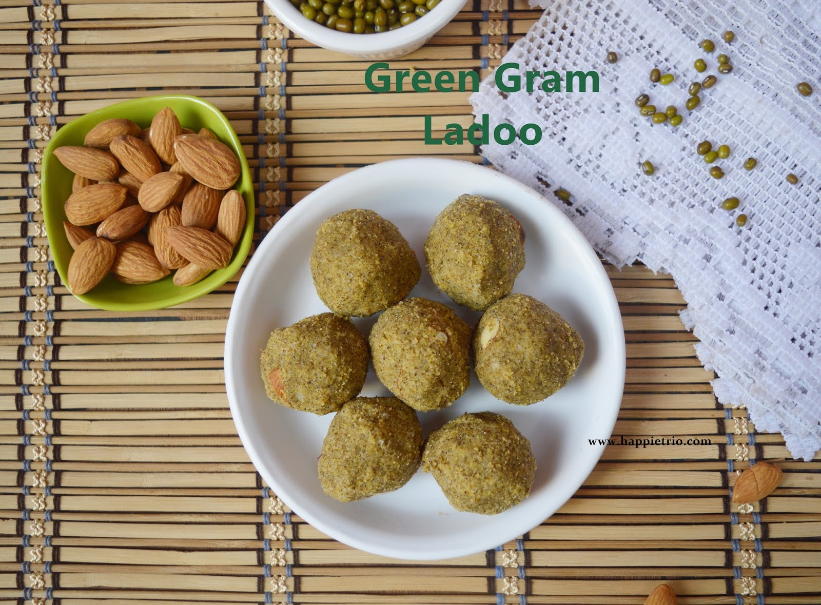 Whole Green Gram Ladoo| Paasi Payaru Ladoo - Cook with Sharmila