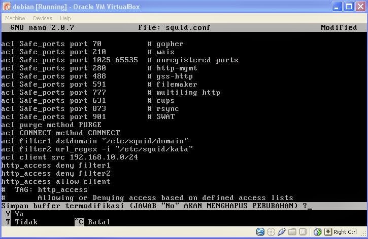 KONFIGURASI SERVER PADA DEBIAN - Tentang Komputer