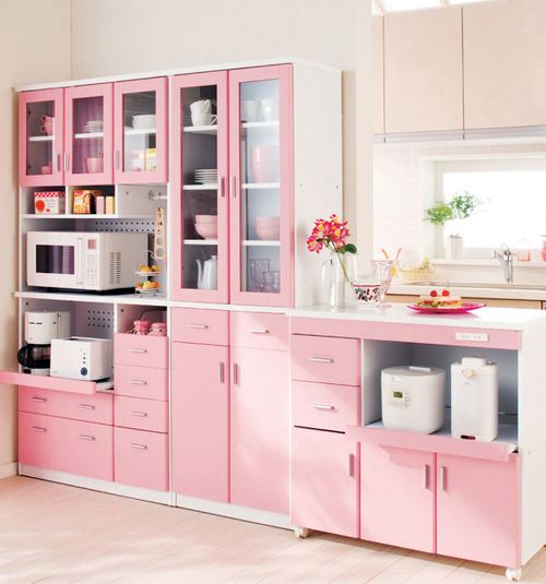 ¡COCINAS COLOR ROSA! | Decoración