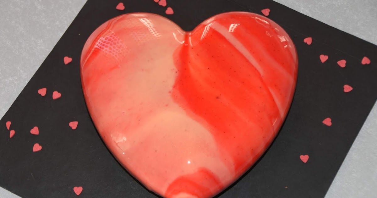 Cœur citron /framboise