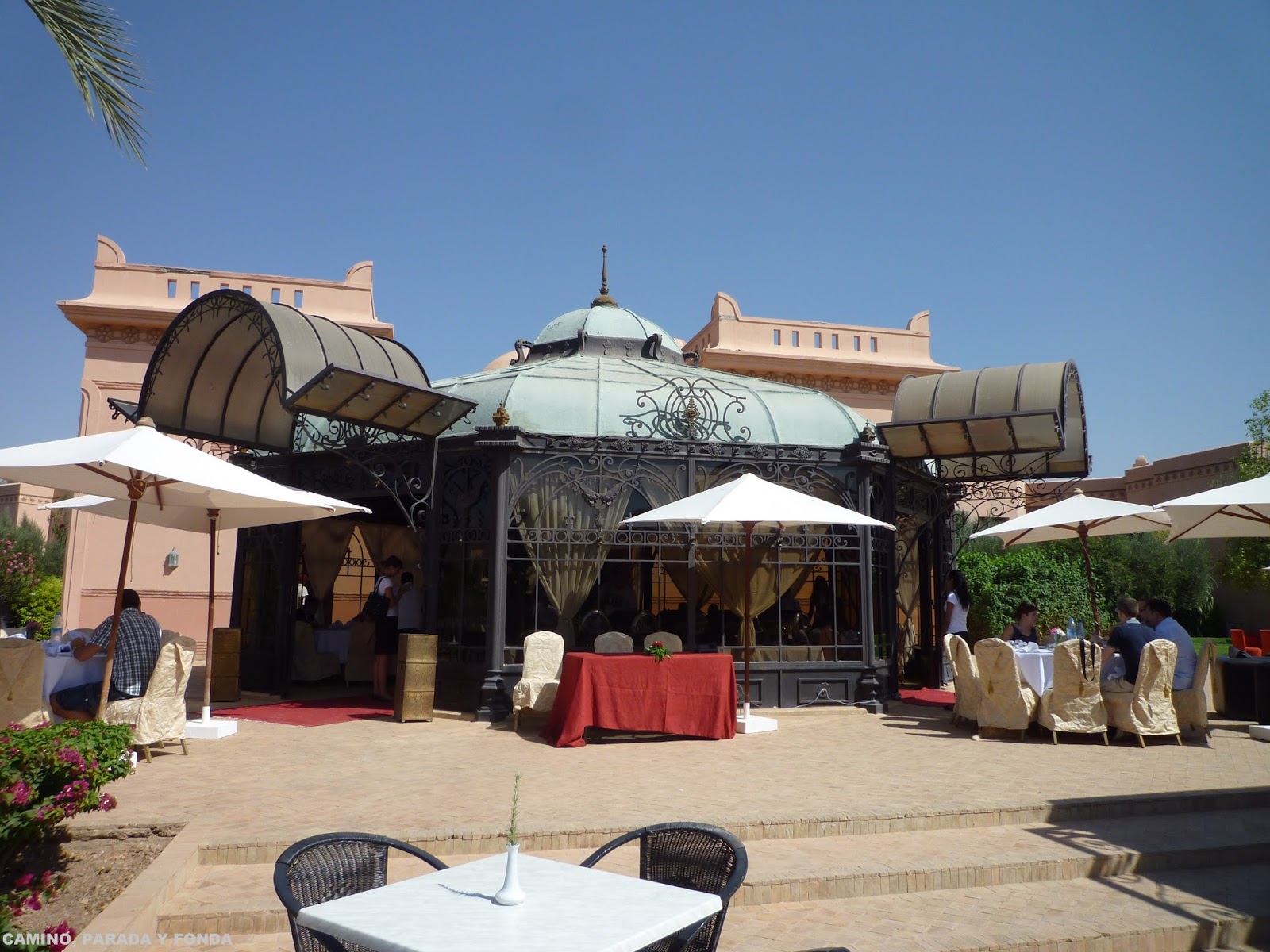 Camino, Parada y Fonda: MARRAKECH – Rte. “La Pérgola”