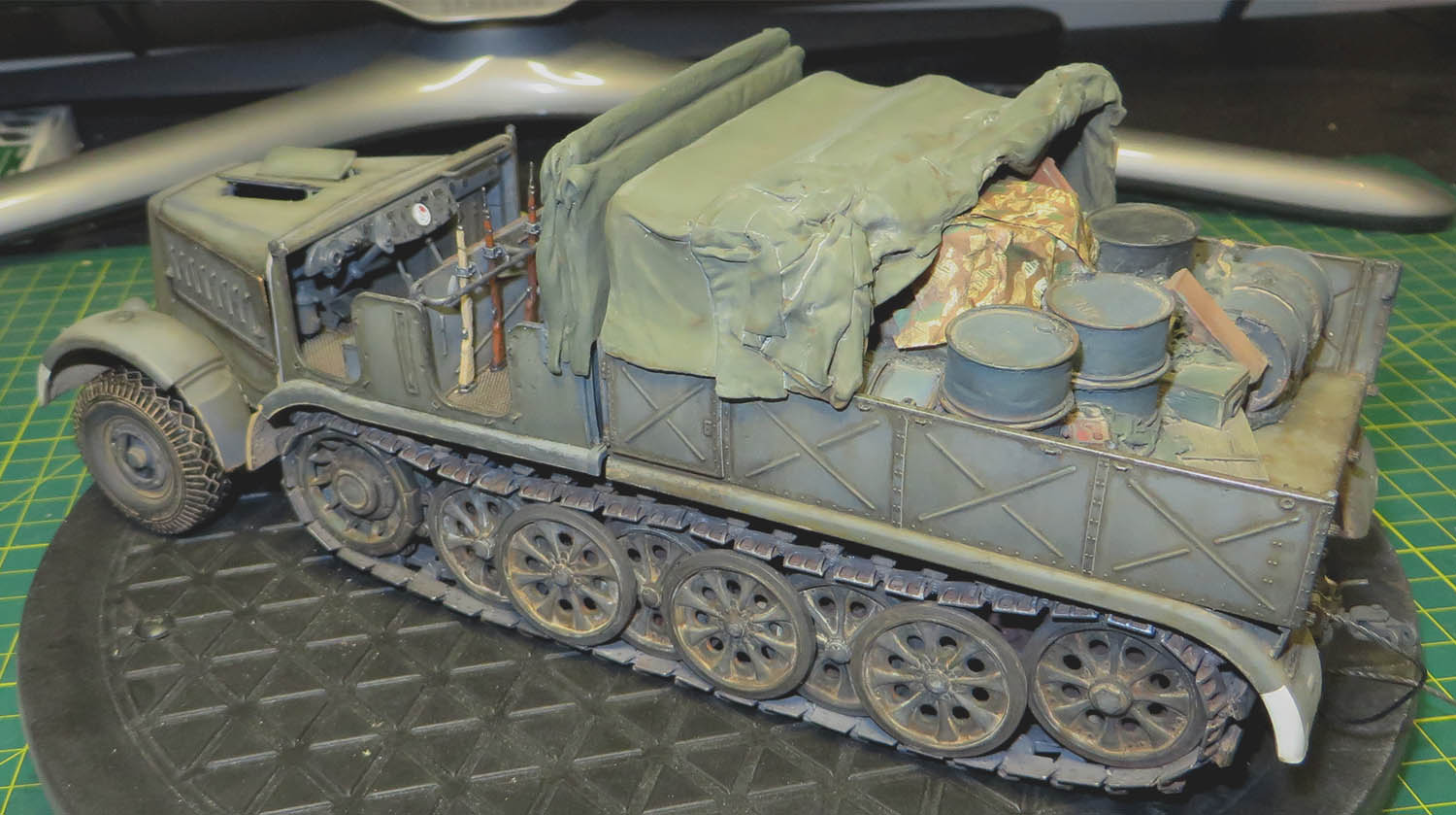 Tamiya 1/35th Famo and trailer