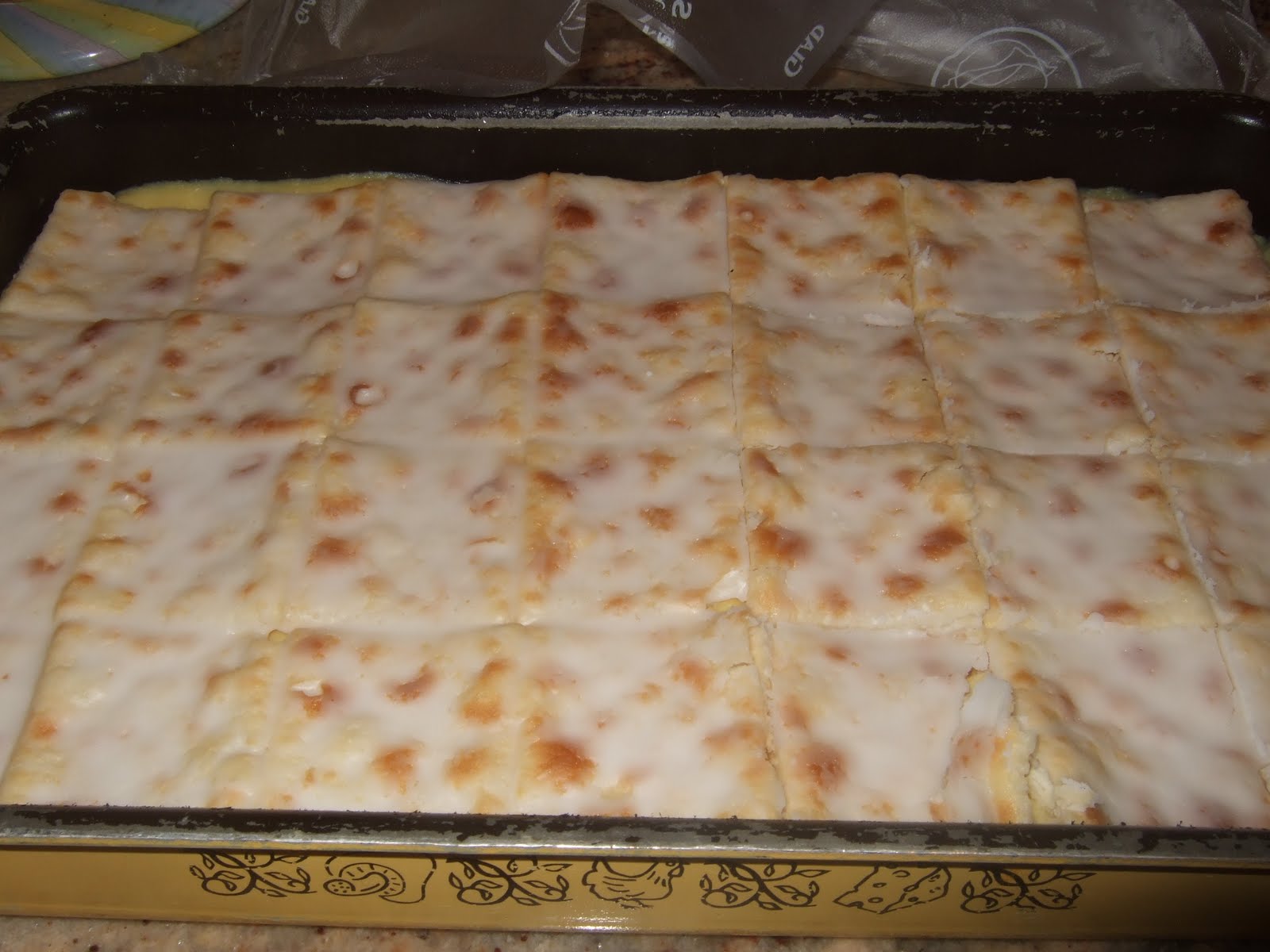 76 RECIPES CUSTARD SLICES USING CREAM CRACKERS