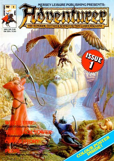 roleplay-geek: A to Z of UK RPG in the 80s - A is for Adventurer Magazine