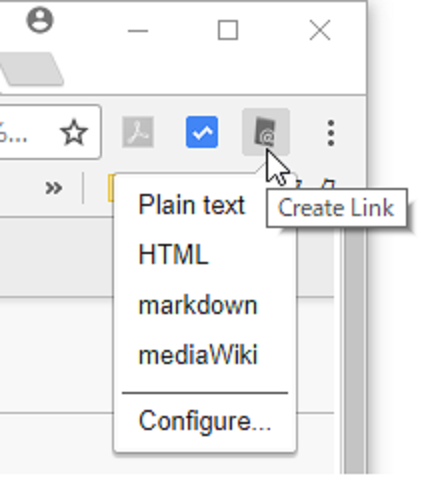 Chrome拡張機能 Create Linkで簡単にリンク作成 | プゥ二郎さんの日記
