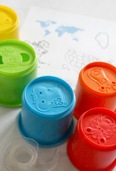 Where I Live Geography Nesting Blocks | School Time Snippets