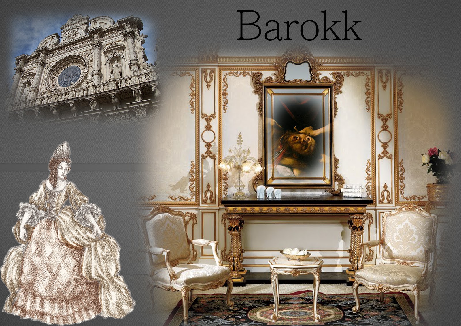 Anders Øverland: Barokkens stilhistorie -kolasj