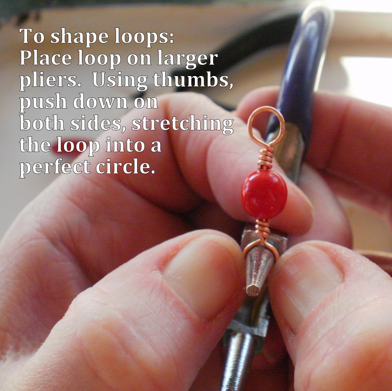 beautifully broken me: Perfectly Loopy - Wrapped Wire Loop Tutorial