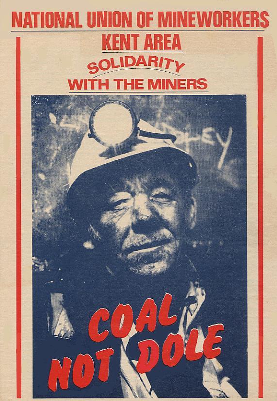 Hayes Peoples History: Miners Strike - Hayes Middx - Kent NUM