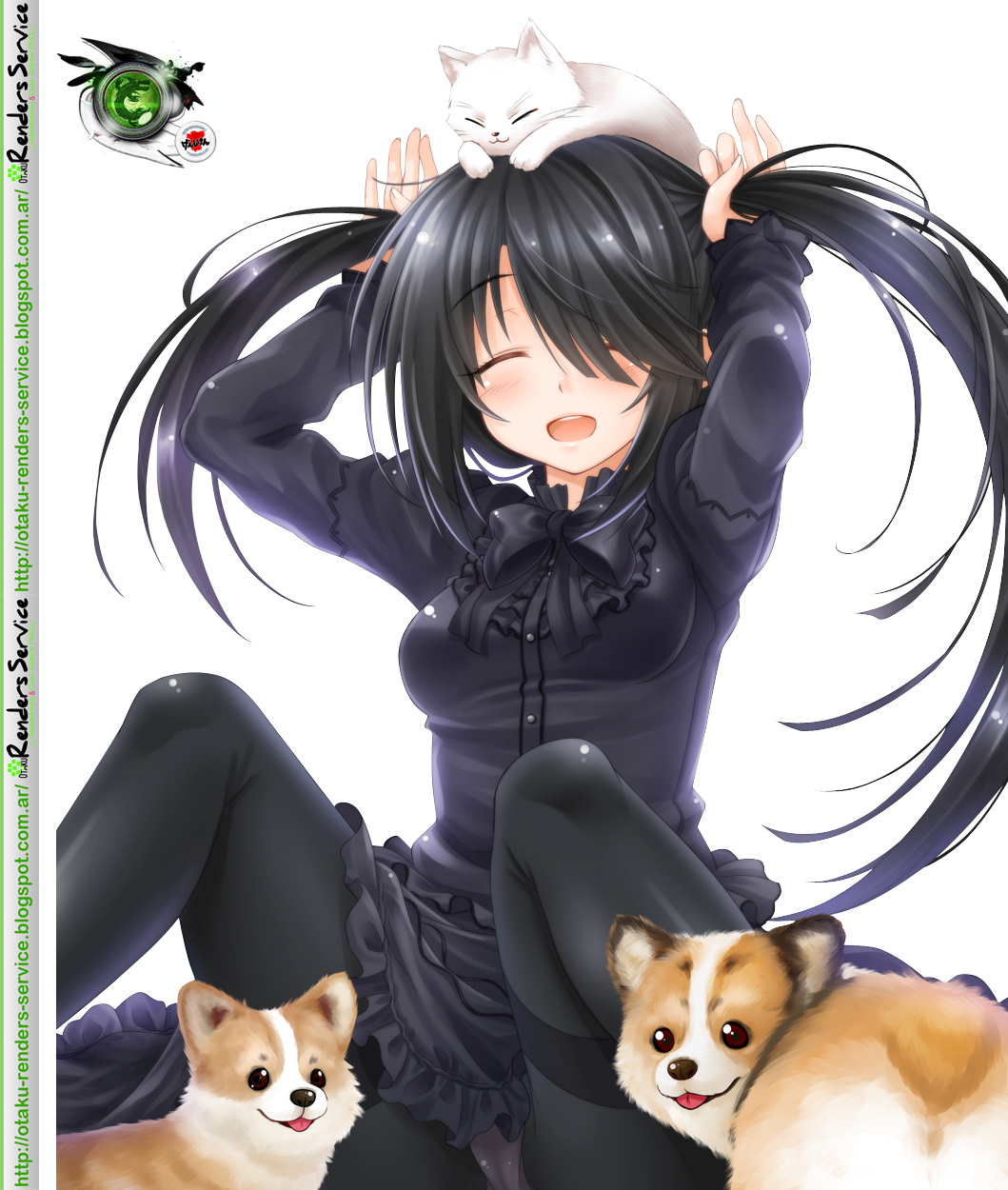Date A Live Tokisaki Kurumi Hyper Kawaiii Render Ors Anime Renders