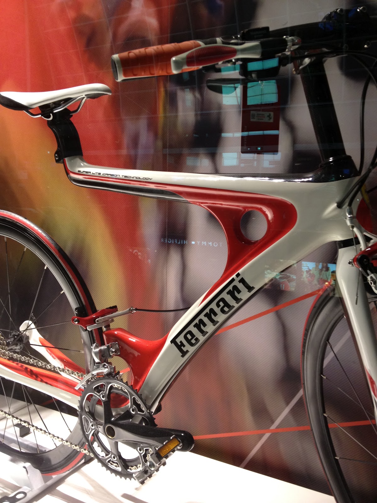 Stories from a Penang guy: Ferrari Bicycle at Marina Bay Sands, Singapore