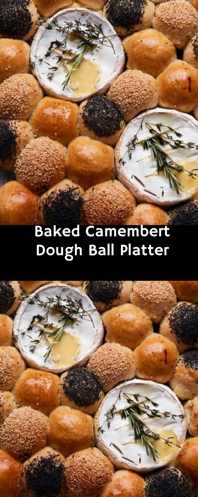 Baked Camembert Dough Ball Platter #christmas #baked | Home Delicious ...